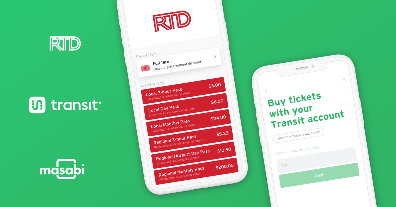 RTD, Transit and Masabi today launch Transit in-app ticketing in Denver ...