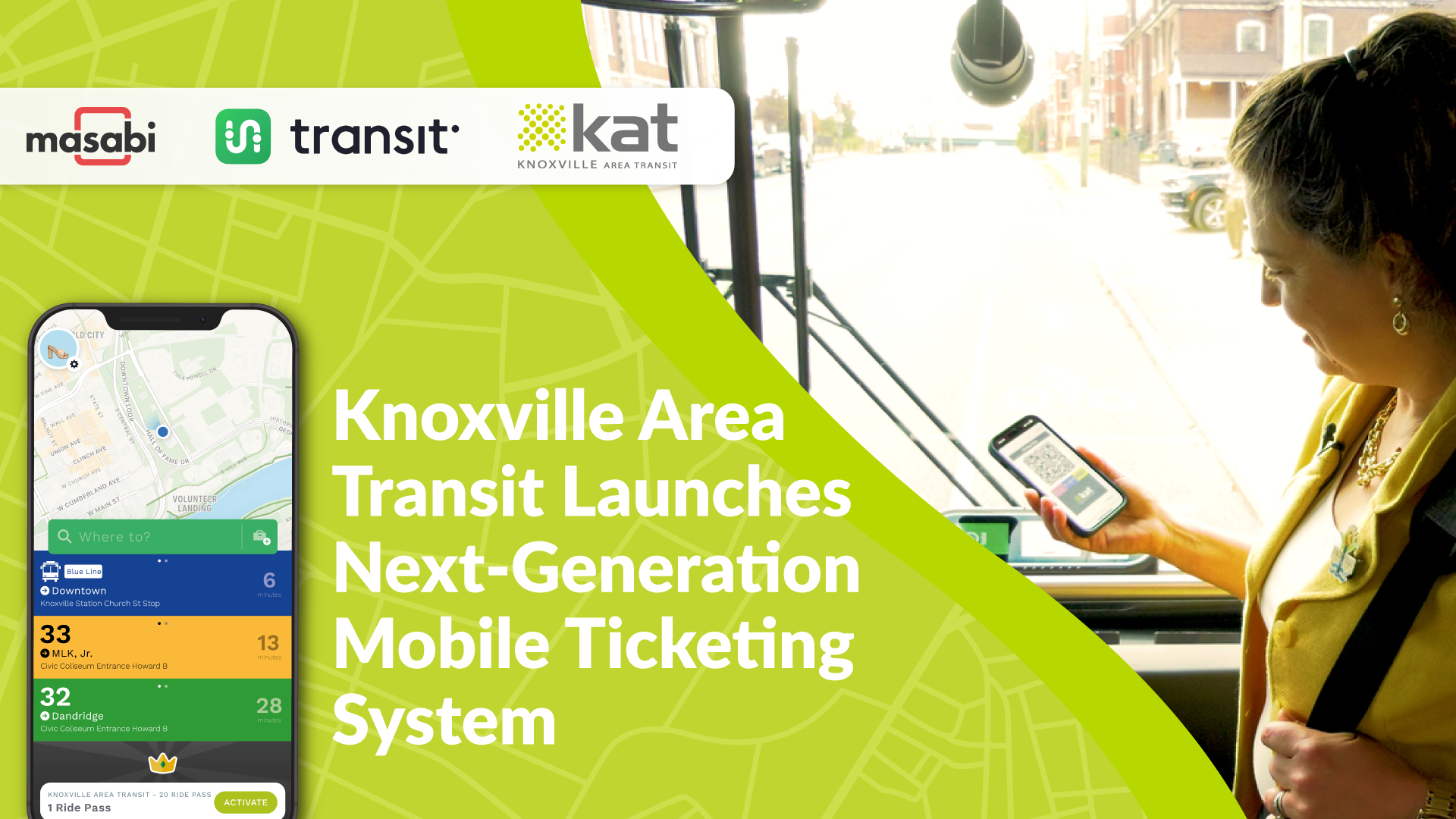 Knoxville Area Transit Launches Next-Generation Mobile Ticketing System ...