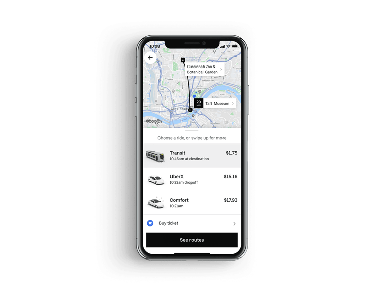 EZfare Ticketing Launching with Journey Planning in Uber App for Riders ...