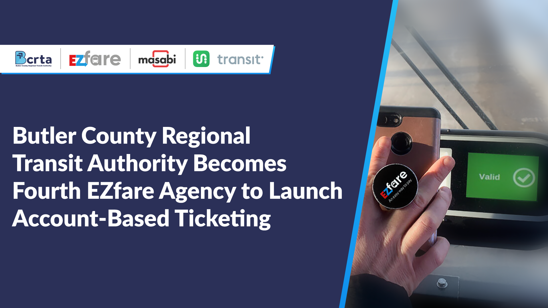 Butler County Regional Transit Authority Becomes Fourth EZfare Agency ...