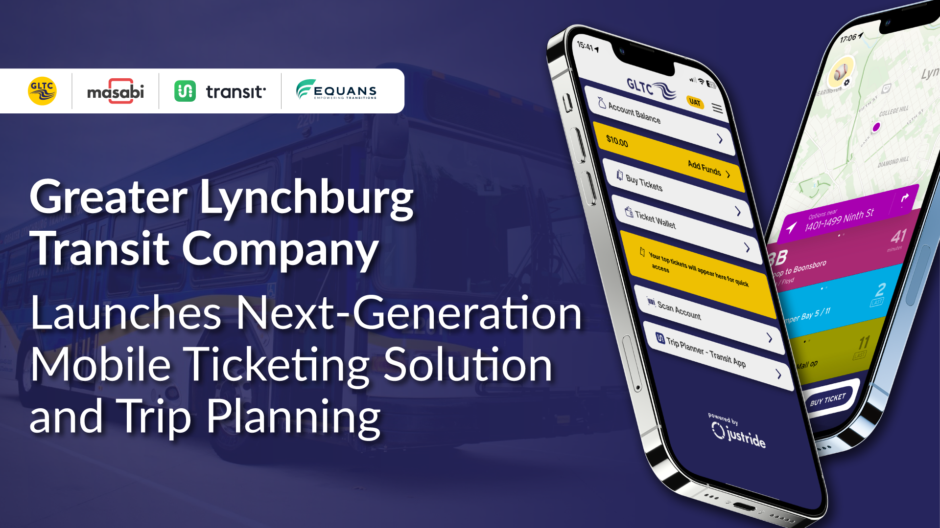 Greater Lynchburg Transit Company Launches Next-Generation Mobile Ticketing Solution and Trip ...