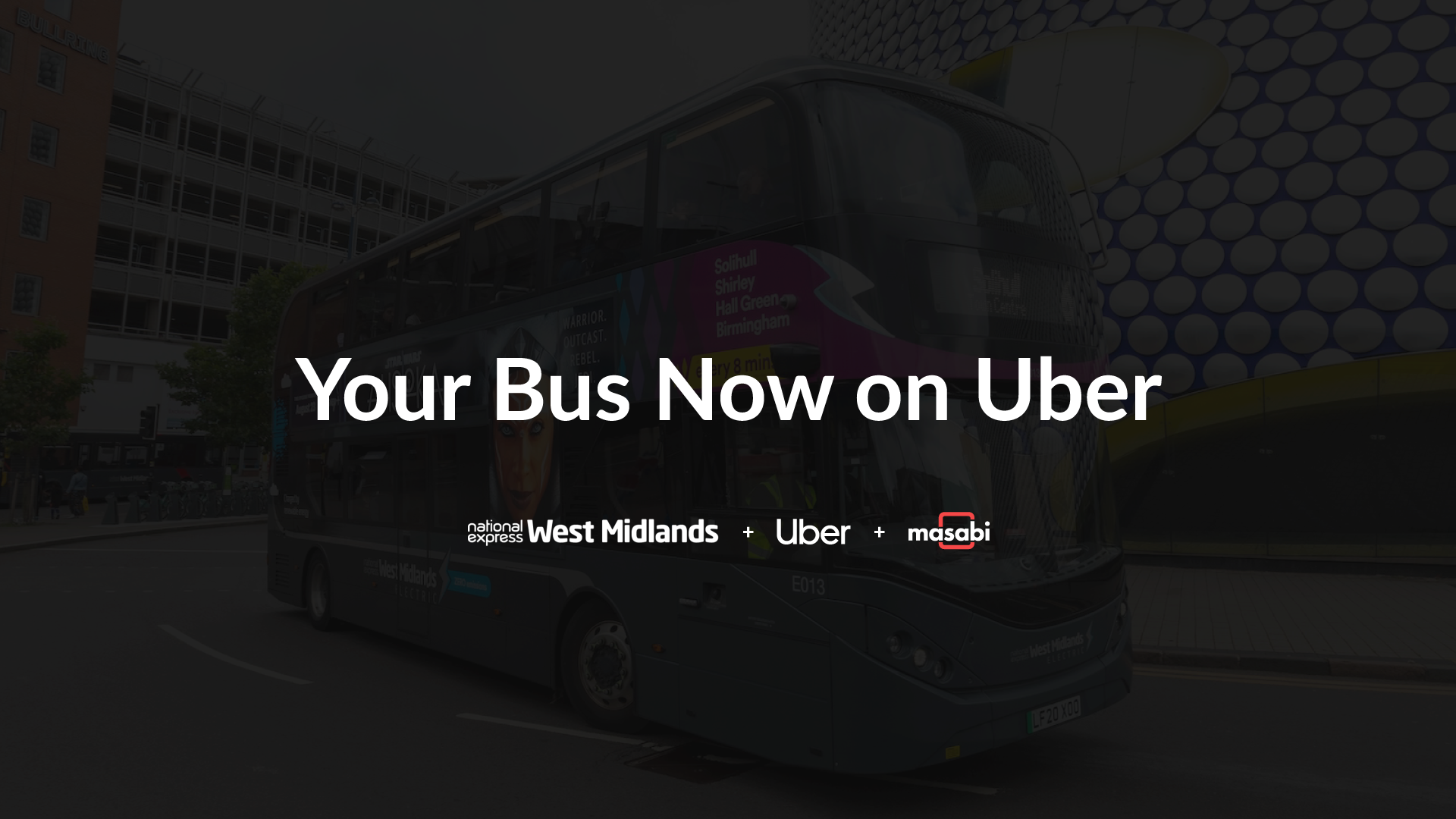 National Express West Midlands passengers can now purchase bus tickets on the Uber app