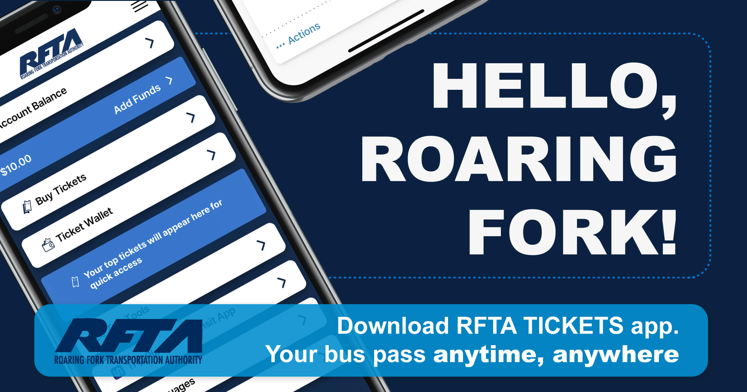 Roaring Fork Transportation Authority (RFTA) Launches Contactless Fare Payments System with ...