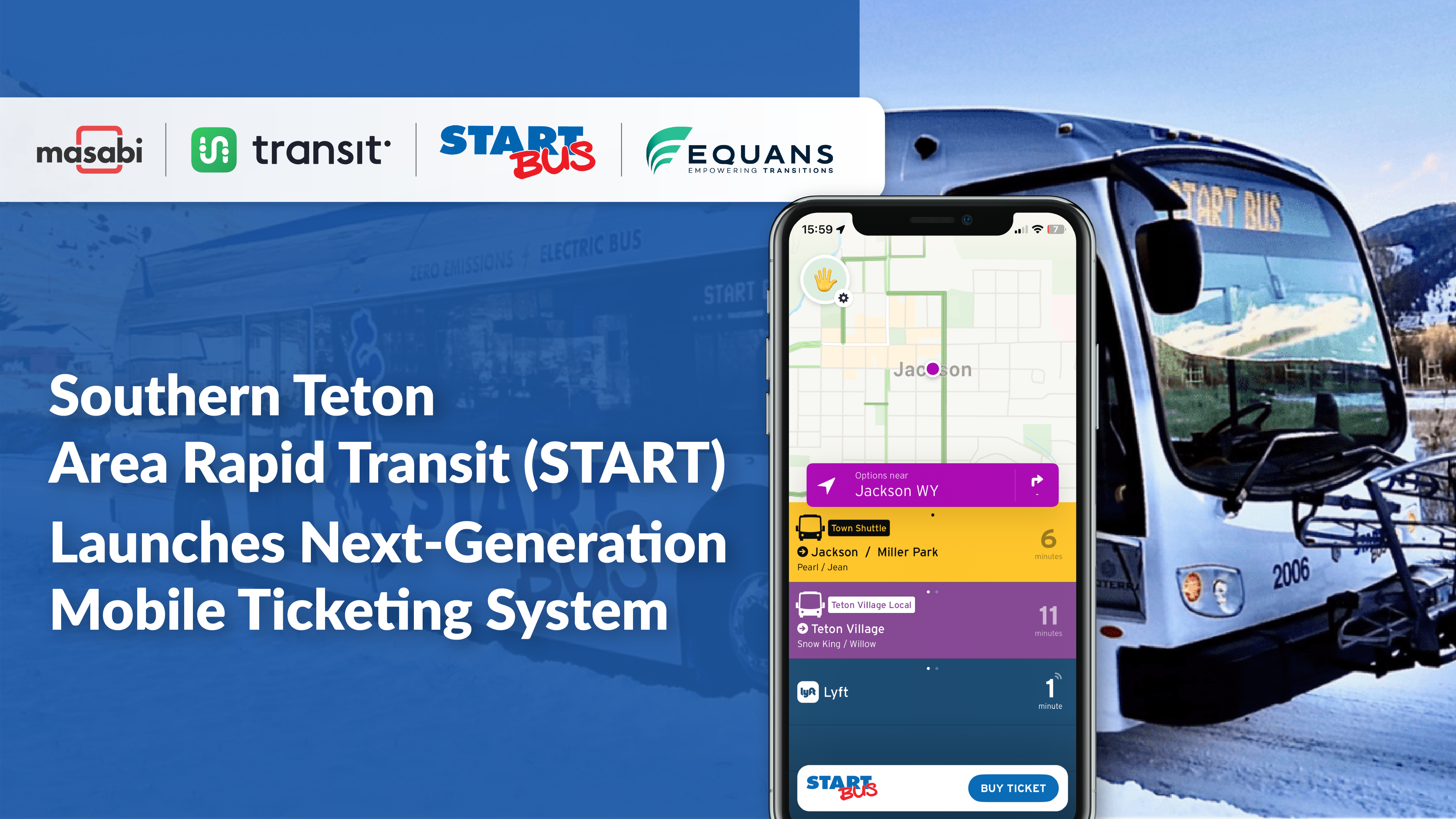 Jackson Wyoming’s Southern Teton Area Rapid Transit (START) Launches ...