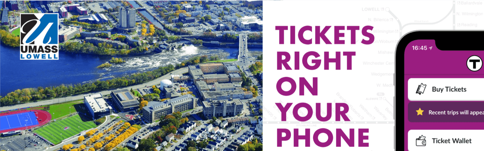 New MBTA-UMass Lowell Partnership Offers Commuter Rail Option to ...